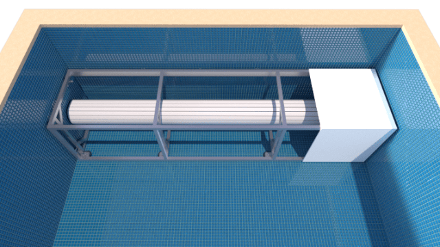 Liderpool underwater roller shutters