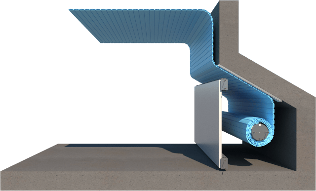 Liderpool underwater roller shutters