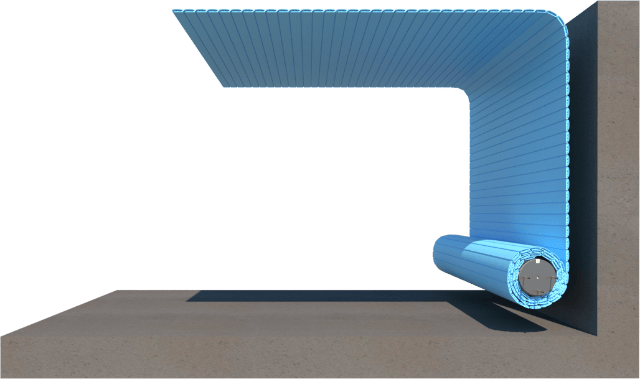 Liderpool underwater roller shutters