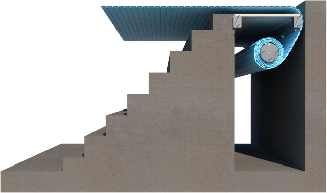 Liderpool underwater roller shutters