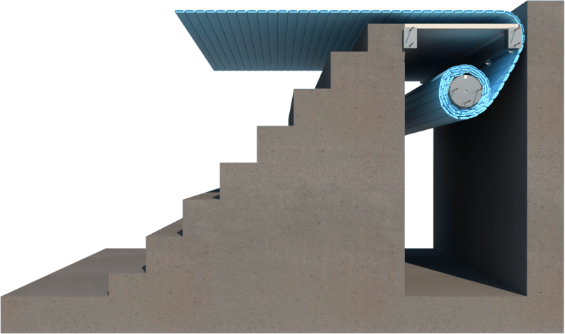 Liderpool underwater roller shutters