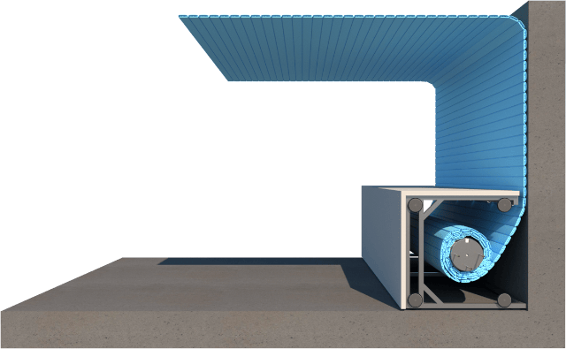 Liderpool underwater roller shutters
